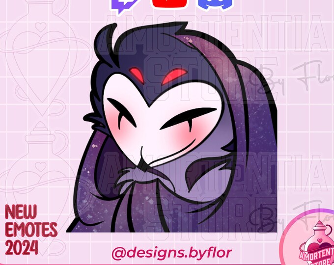 New Stolas Emotes 2024 / PNG/ Emotes/ Streamer/ Helluvaboss/ Twitch ...