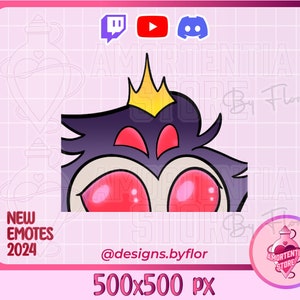 New Stolas Emotes 2024 / PNG/ Emotes/ Streamer/ Helluvaboss/ Twitch ...