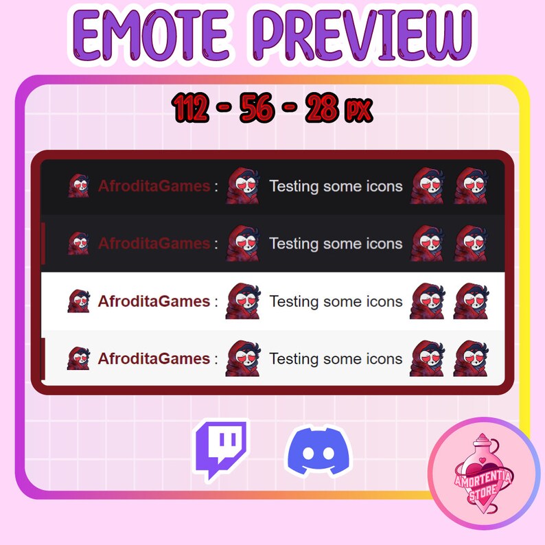 Stolas Sad/ PNG/ Emotes/ Streamer/ Helluvaboss/ Twitch/ Discord/ Red - Etsy