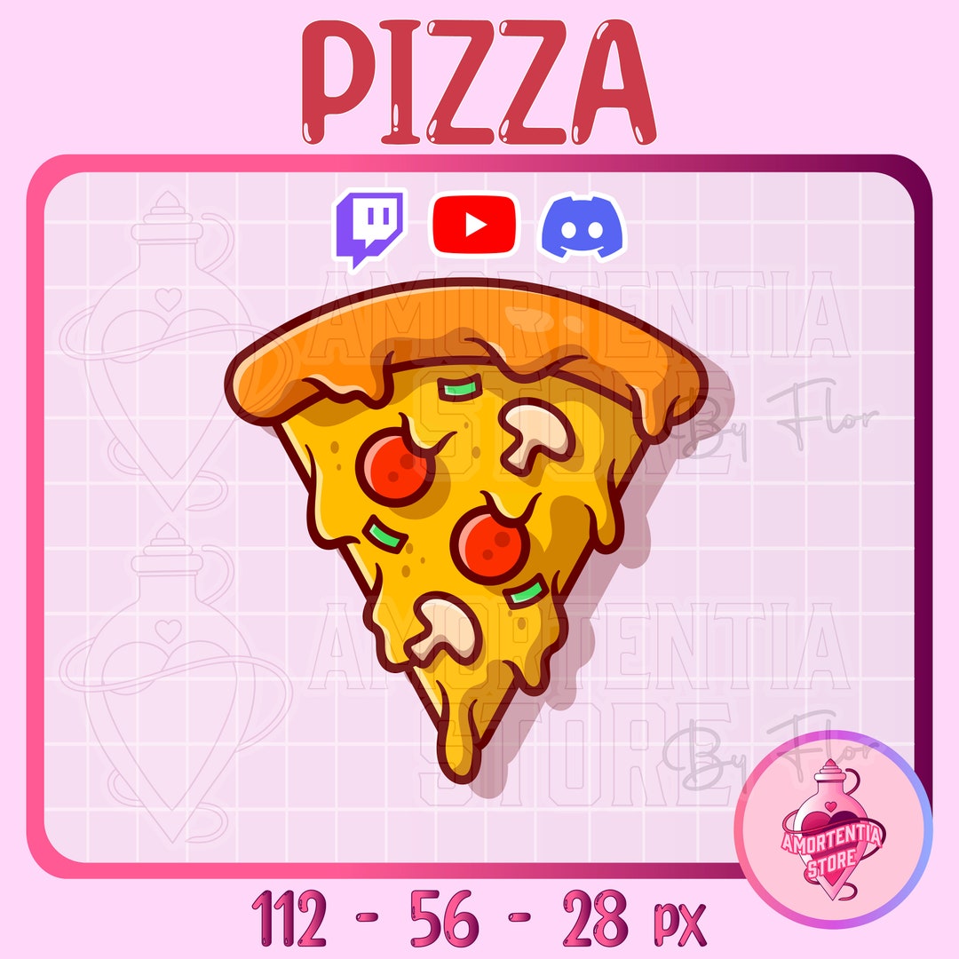 Twitch Pizza / Emote / Youtube / Channel Point / Streamer - Etsy