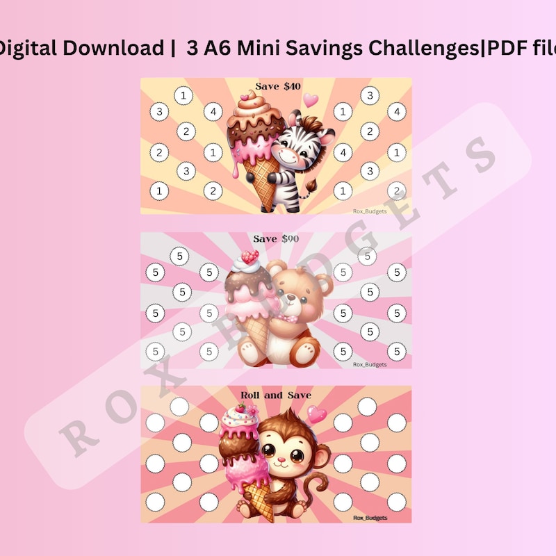 Cute Mini Challenges - Etsy