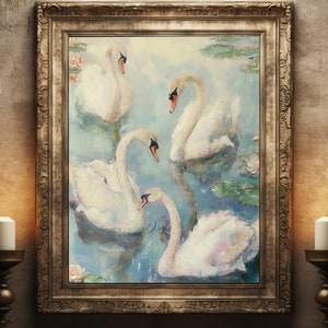 Swans - Etsy