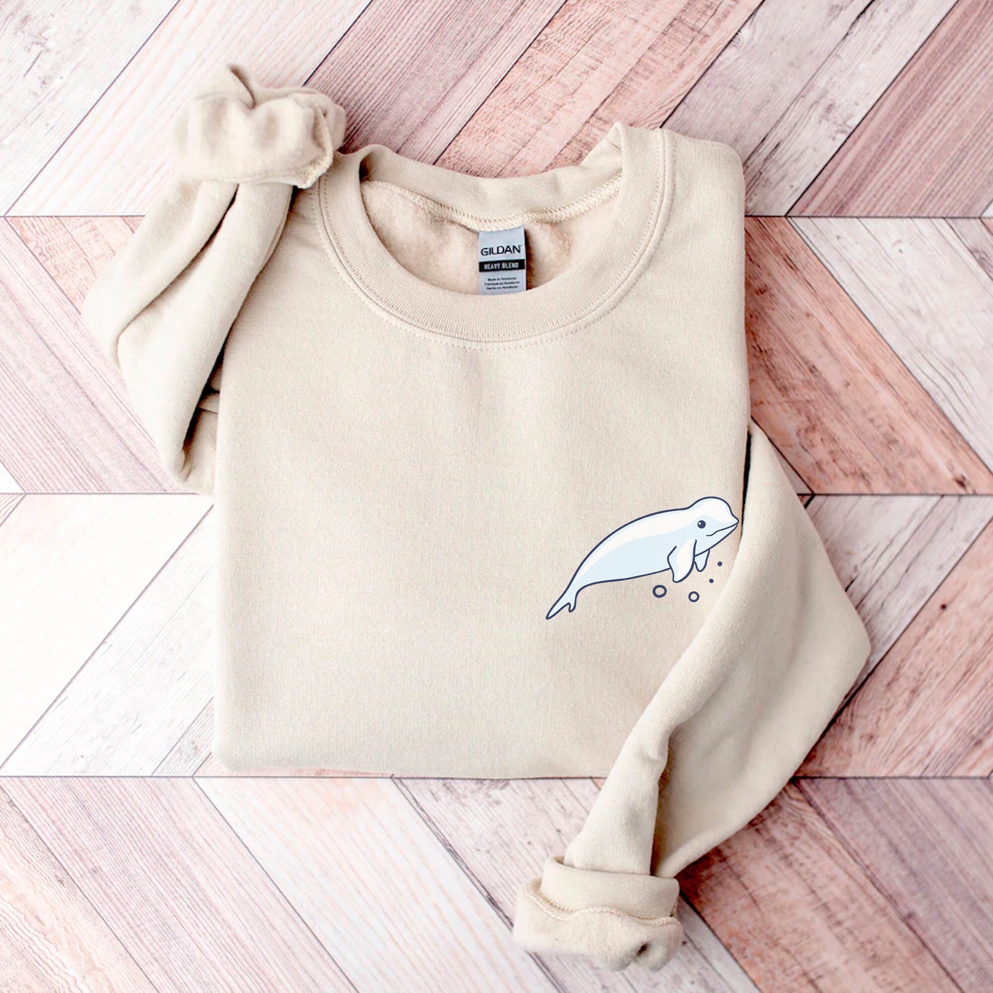 Beluga Whale Sweatshirt Beluga Whale Shirt Whale Sweater Crewneck ...