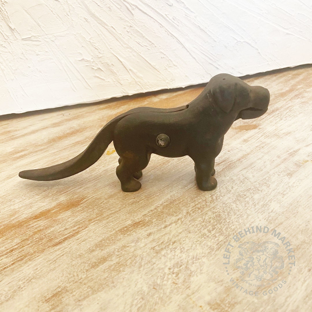 Antique, Solid Cast Iron Dog Nutcracker Gift for Father Home Decor - Etsy