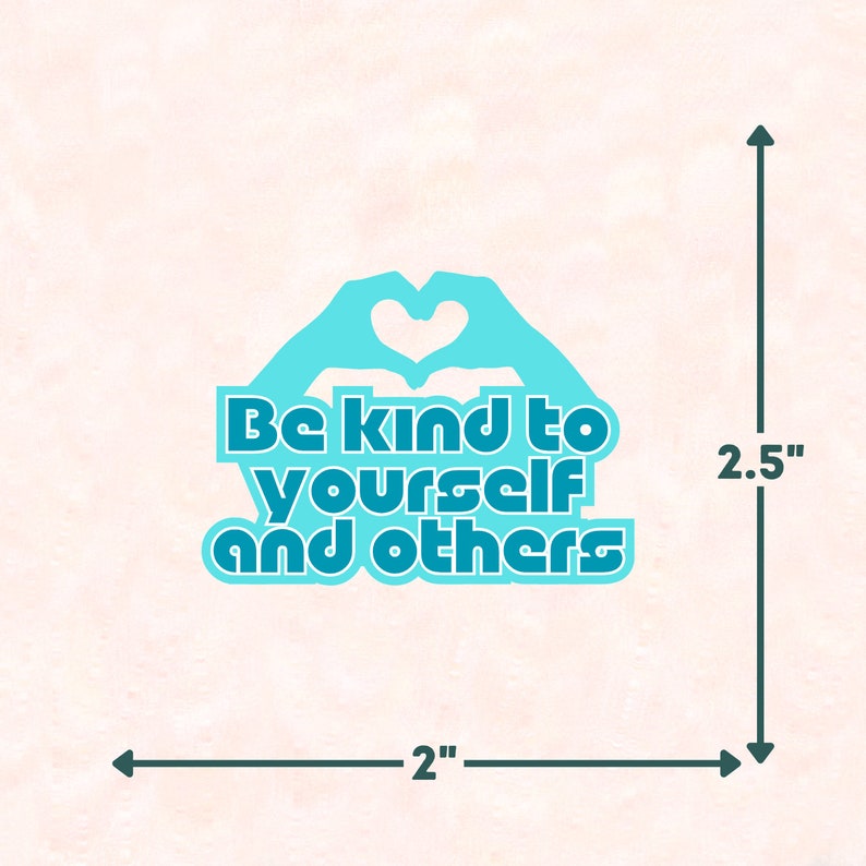 Positive Affirmation Quotes and Words Stickers Sticker Set of 5 ...