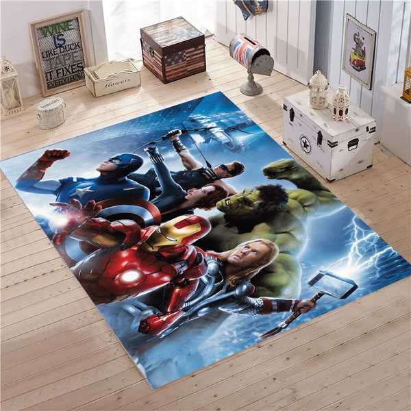 Avengers Rug - Etsy