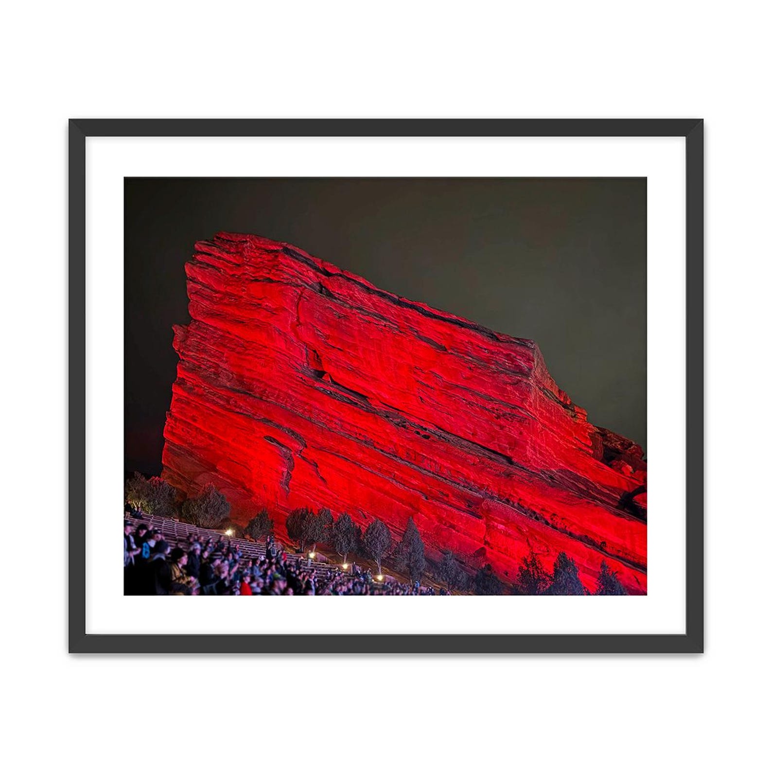 Red, Red Rocks Photography Print - Nature Wall Art - Colorado Wall ...