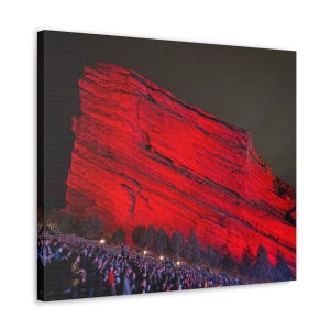 Red, Red Rocks Photography Print - Nature Wall Art - Colorado Wall ...
