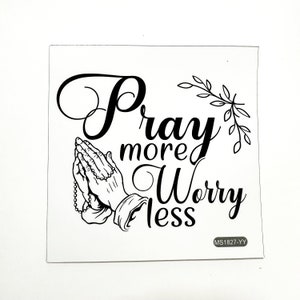 Bundle of 4 Scripture Bumper or Laptop Stickers in One Order---prayer ...