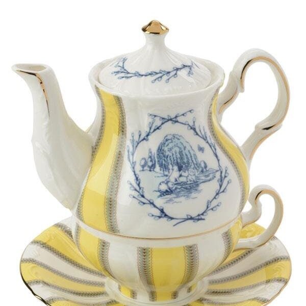 Blue Willow Tea Set - Etsy