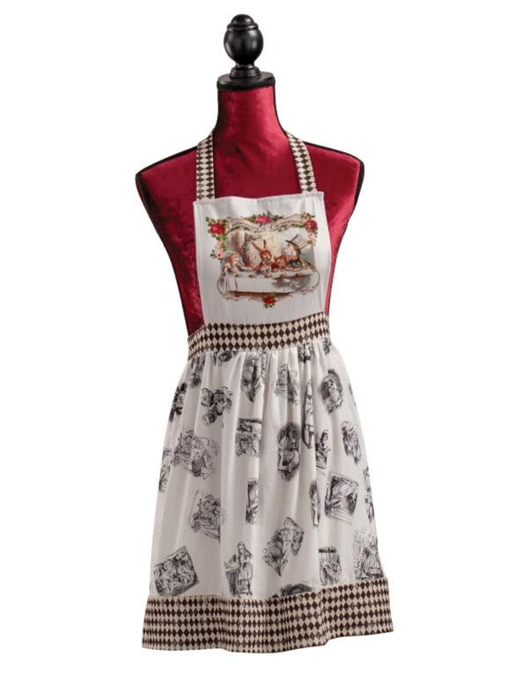 Alice in Wonderland Tea Party Apron - Etsy