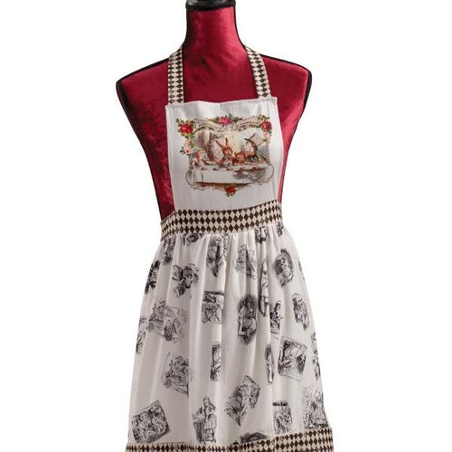 Alice in Wonderland Tea Party Apron - Etsy