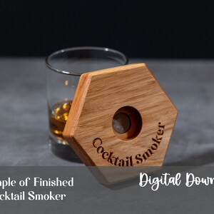 Cocktail Smoker (hexagon Design) | Whiskey Smoker | .svg File | CNC ...