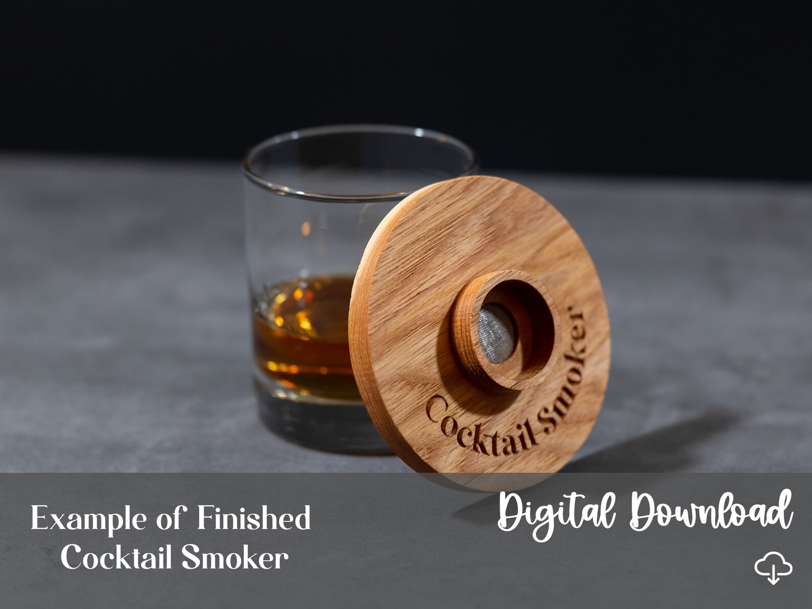Cocktail Smoker Bundle | Whiskey Smoker | .svg File | CNC File | .png ...