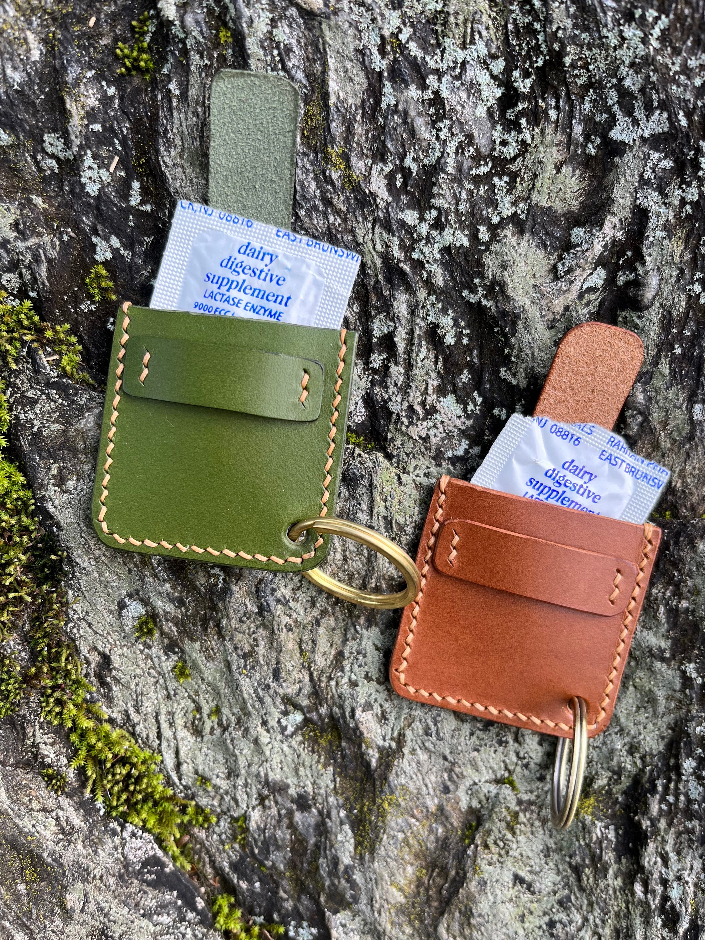 Lactose Intolerant Lactaid Keychain - Handmade Lactase Holder/ Pill ...