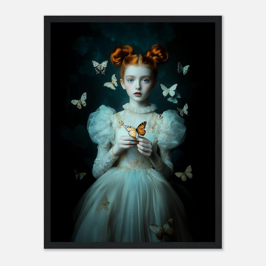 Ghost Girl Wall Art - Etsy