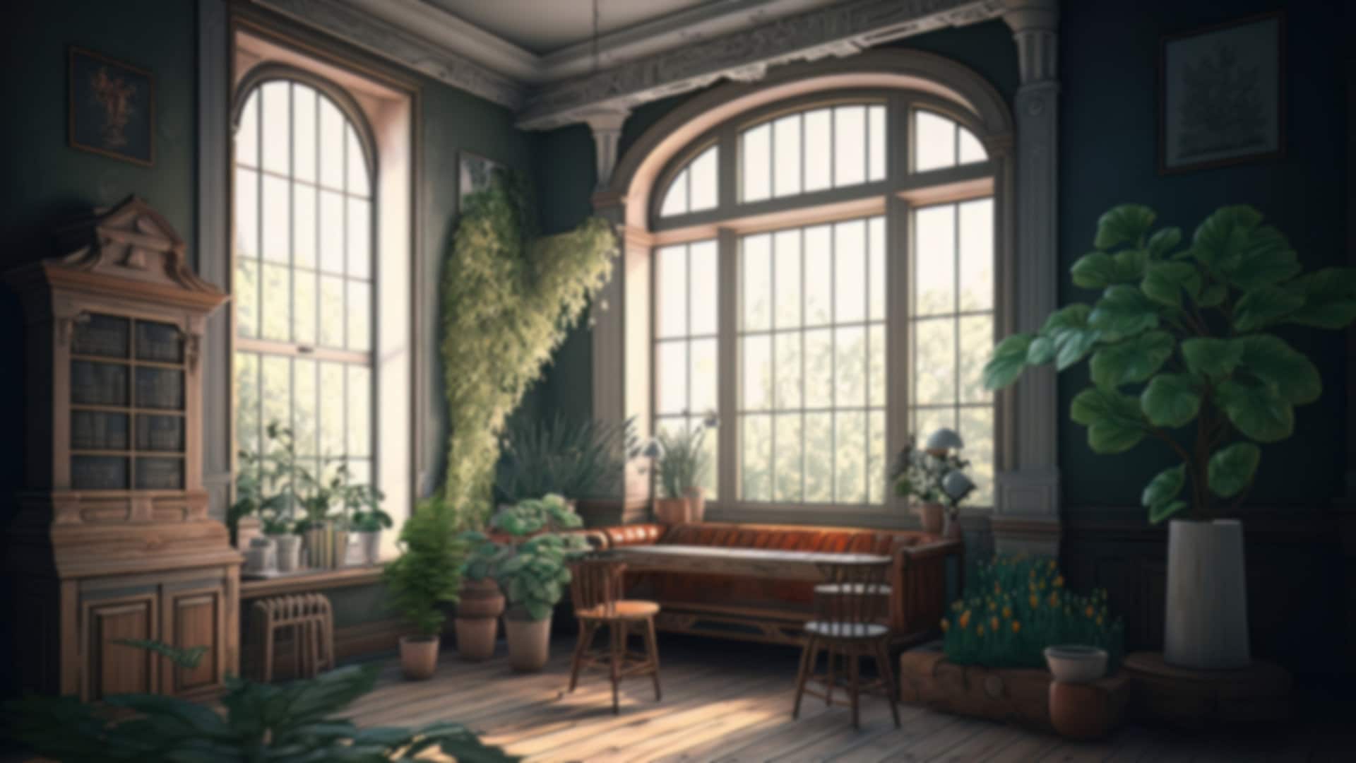 5 Victorian Rooms Zoom Background Digital Backdrop for Zoom Zoom ...