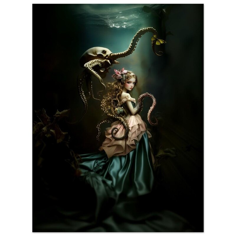 Mermaid Octopus - Etsy