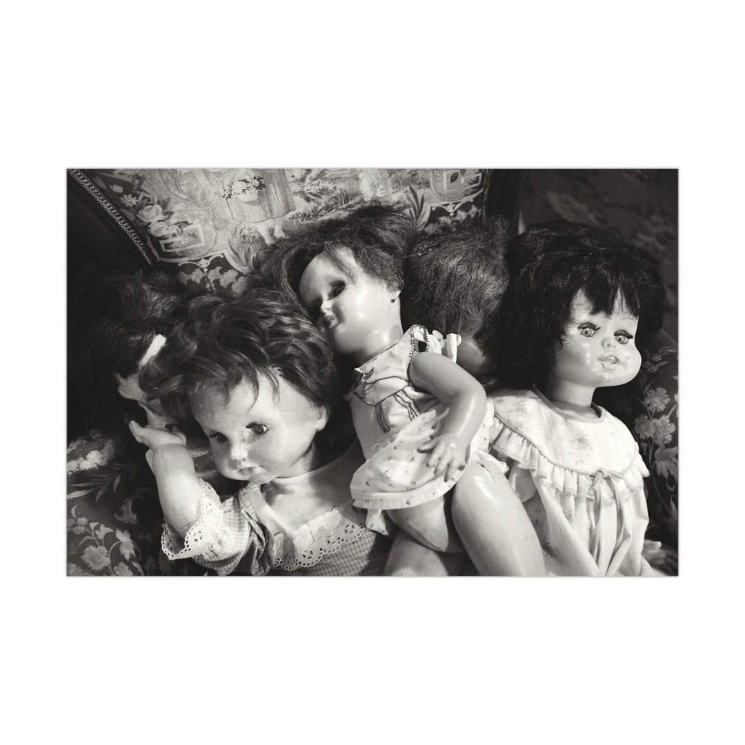 French Antique Shop Detail Old Dolls Photograph Fine Art Poster Wall ...