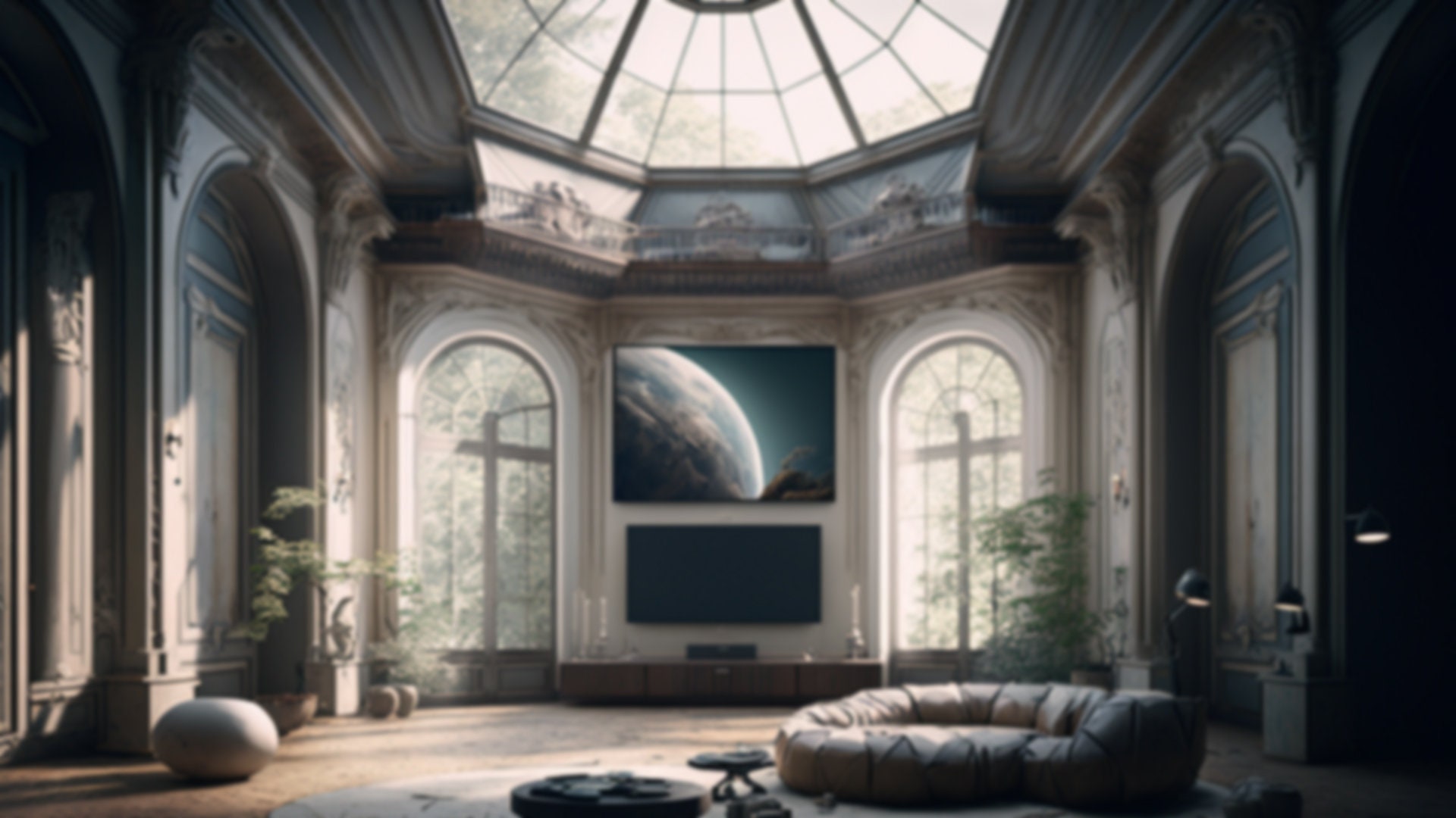 5 Zoom Backgrounds in Jugend Style Jugend Room for Zoom Digital ...