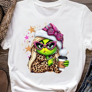 Boujee Grinch 3 Png Watercolor Splash Digital Clipart, Bear With Cute ...