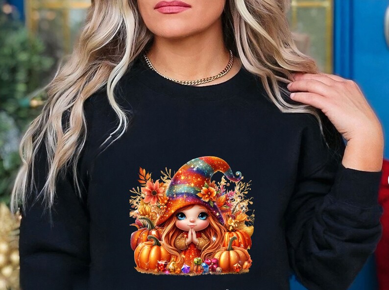 Splash Fall Girl Gnomes Png Sublimation Fall Png Autumn - Etsy