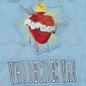 Men's Who Decides War Namesake Formal Wear Varsity Woolen and Leather ...