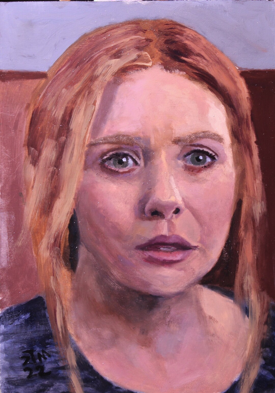 Expressionistic Oil Portrait - Etsy