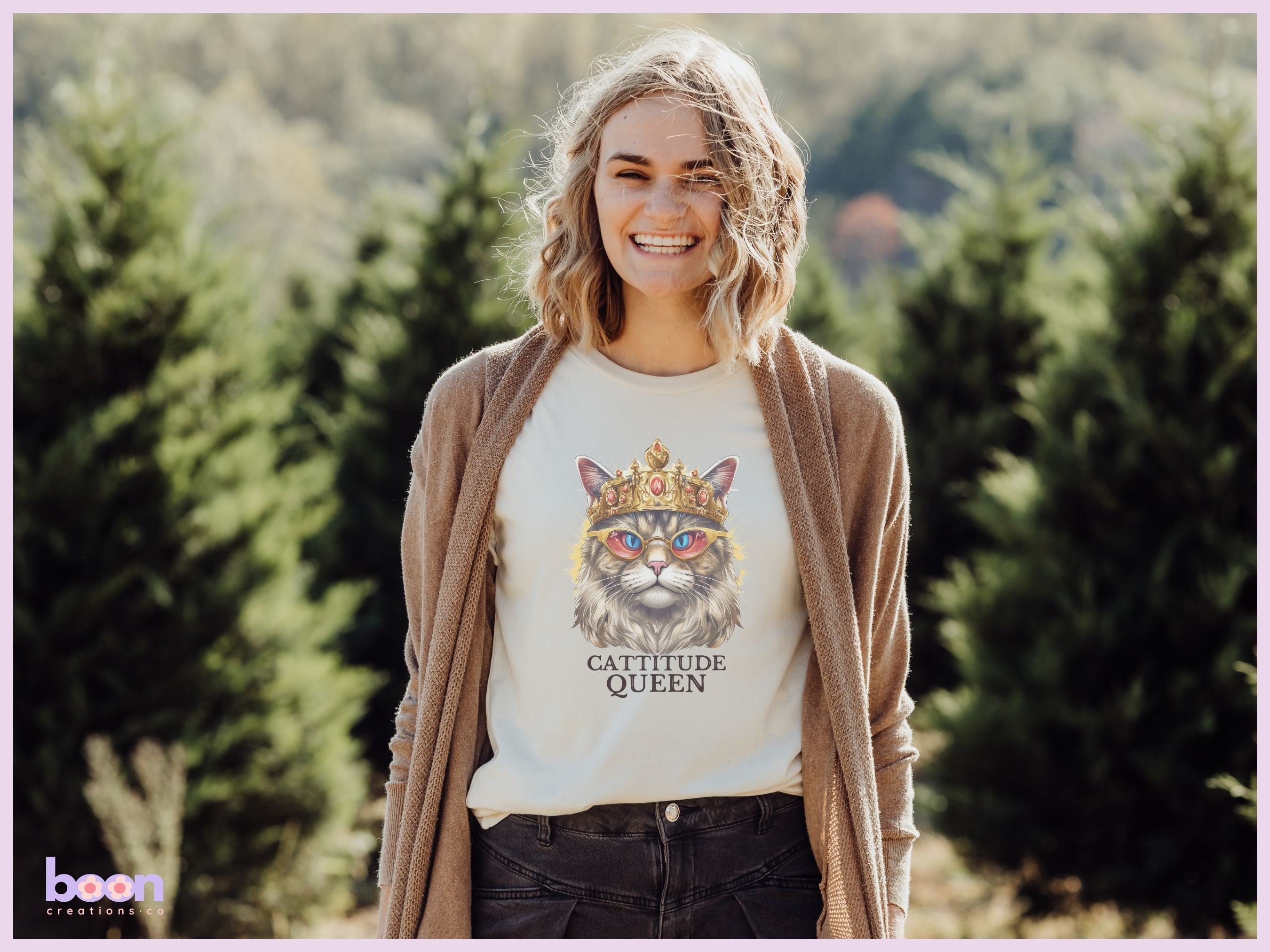 Cat Design PNG, Queen Cats, Cool Cat PNG, Funny Cat PNG, Cat ...