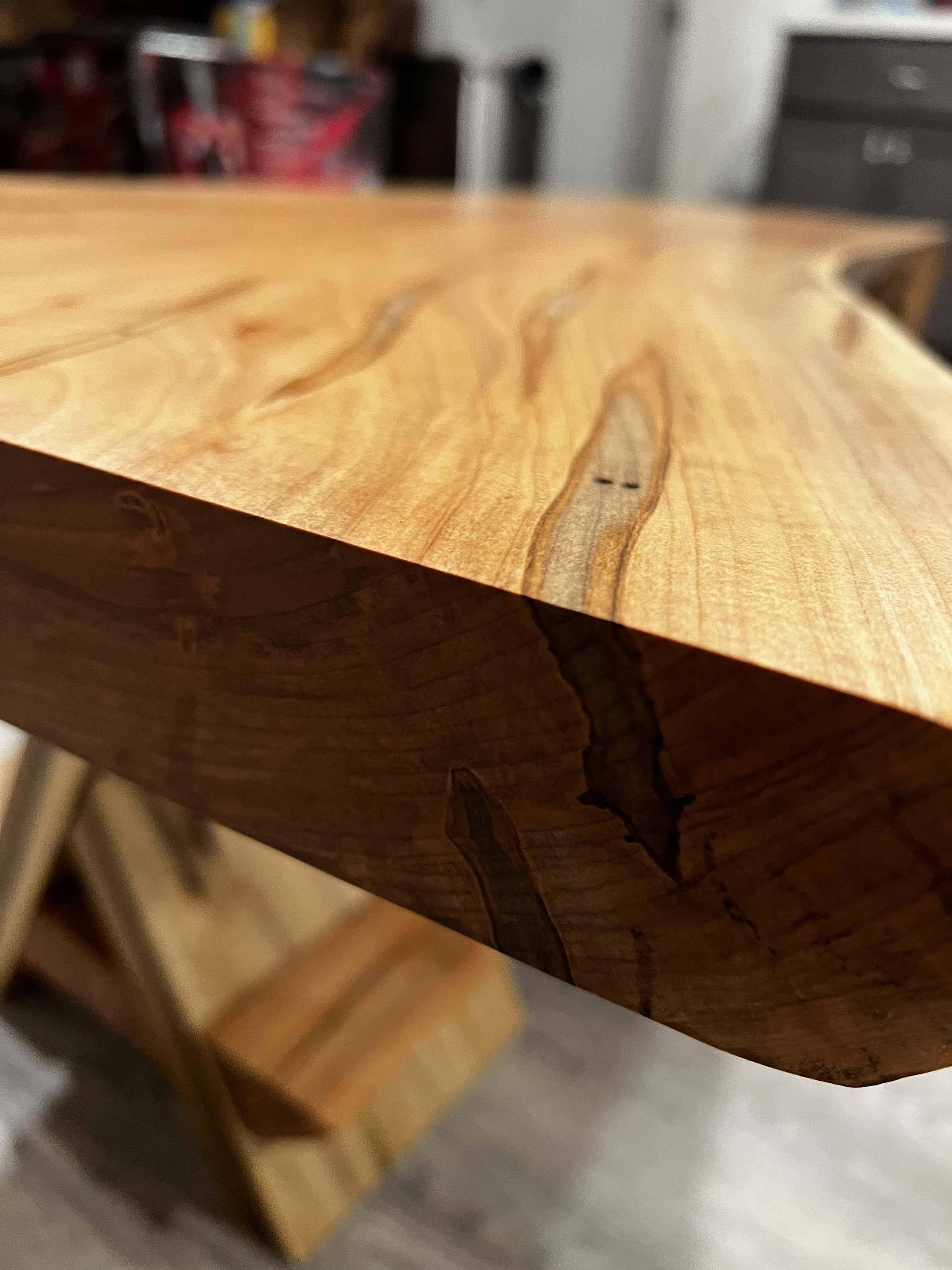 Waterfall Edge Coffee Table With Joinery Legs - Etsy