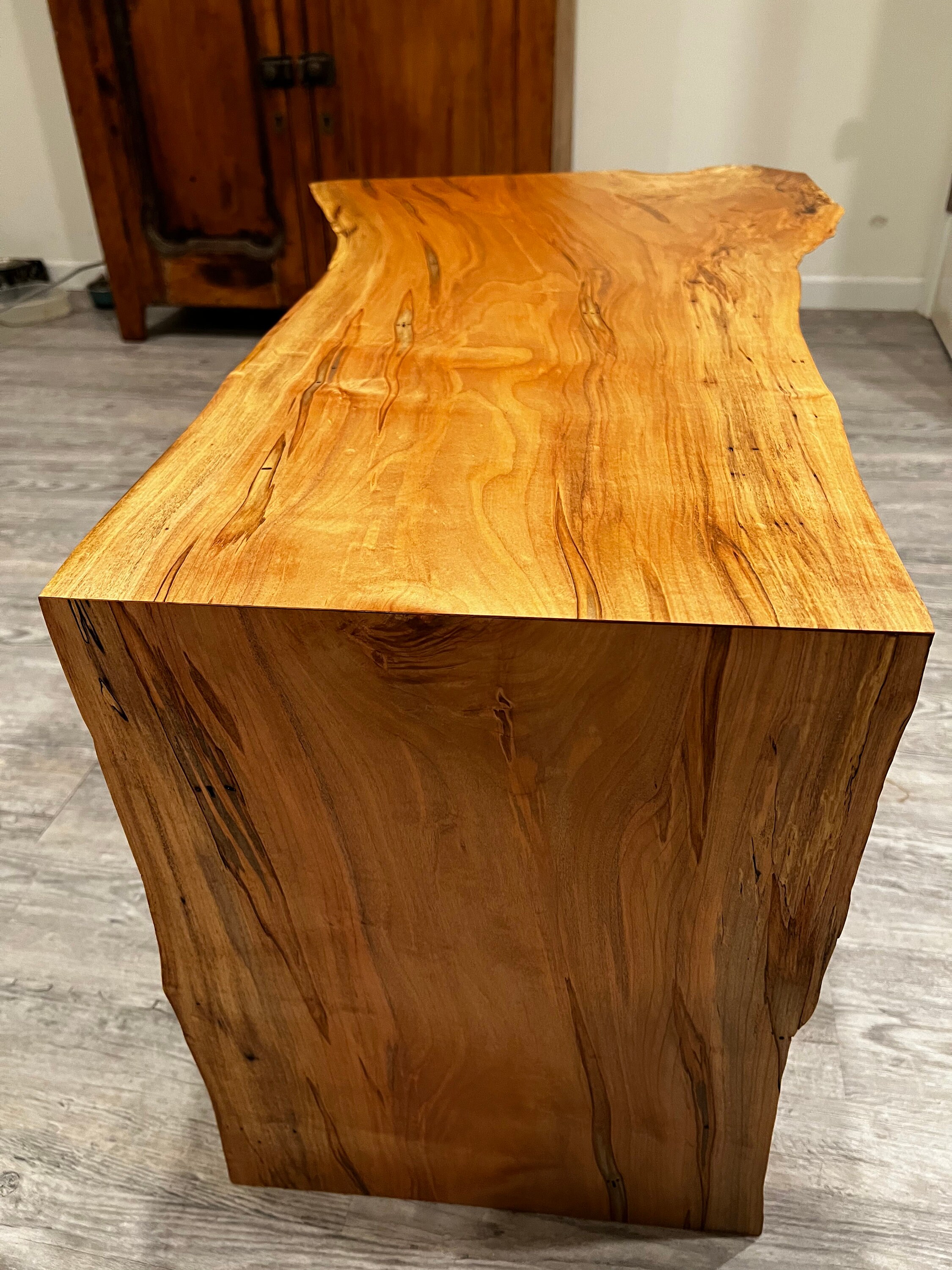 Waterfall Edge Coffee Table With Joinery Legs - Etsy
