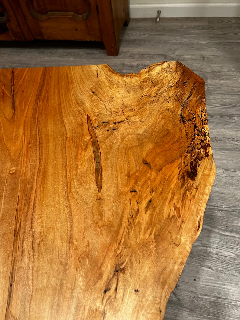 Waterfall Edge Coffee Table With Joinery Legs - Etsy