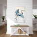 Original Textured Artwork-blue Heron Flying - Etsy