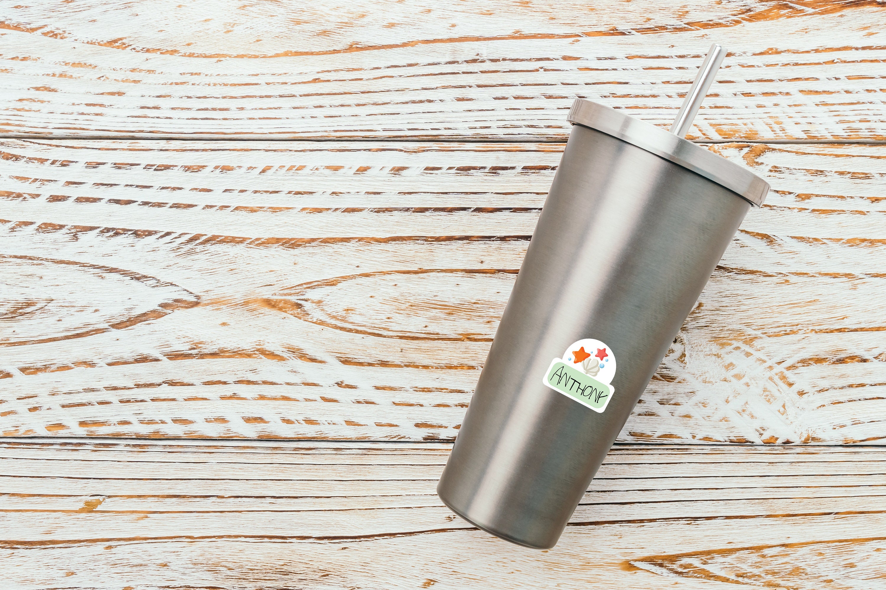 Beachy Ocean Sticker Labels | Daycare Ocean Label | Waterproof Vinyl ...