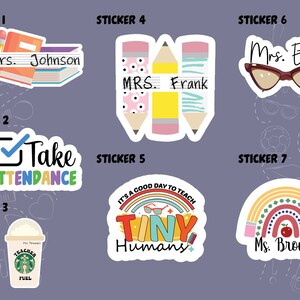 Teacher Appreciation Bundle • Sticker Pack for Teachers and Students ...