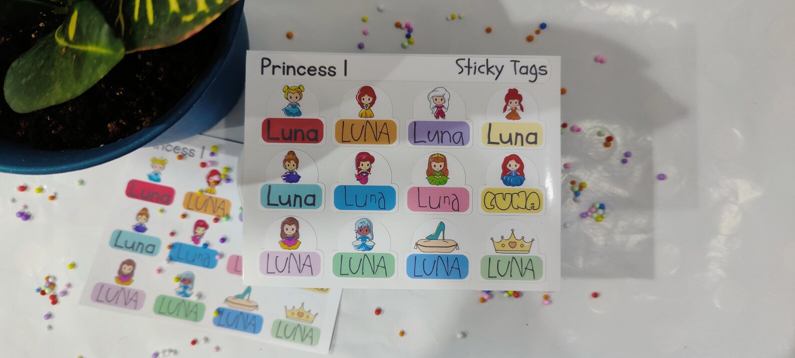 Personalized Name Stickers - Kids Name Tags - Daycare Labels ...
