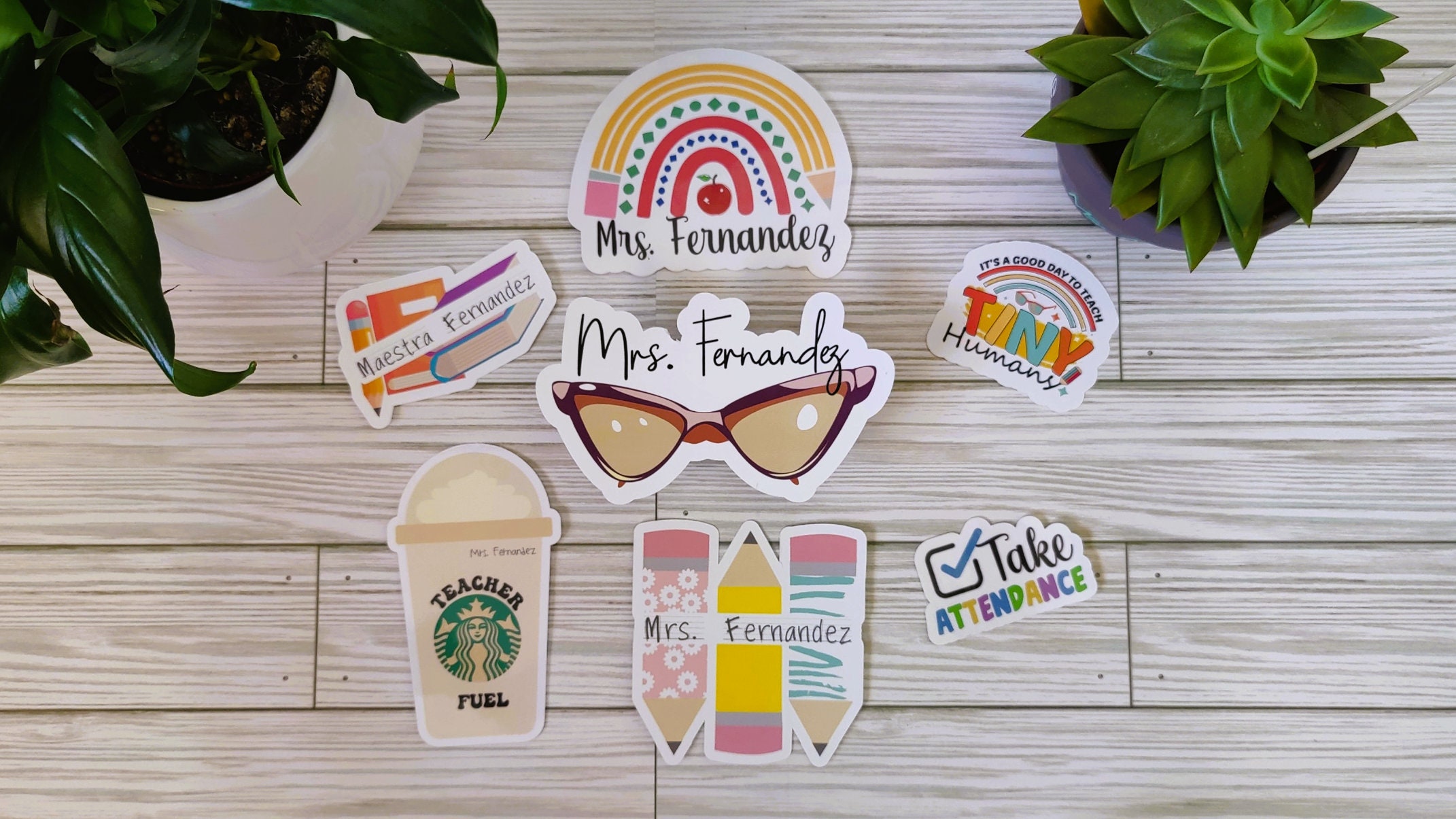 Teacher Appreciation Bundle Sticker Pack for Teachers and Students Set ...