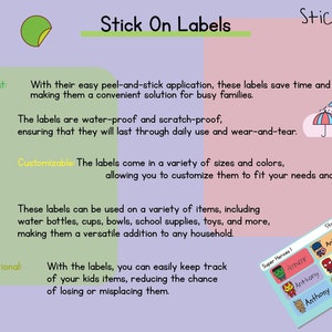 Dino-mite Personalized Name Labels for Kids - Waterproof and Scratch ...