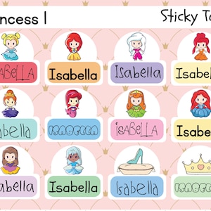 Personalized Name Stickers - Kids Name Tags - Daycare Labels ...