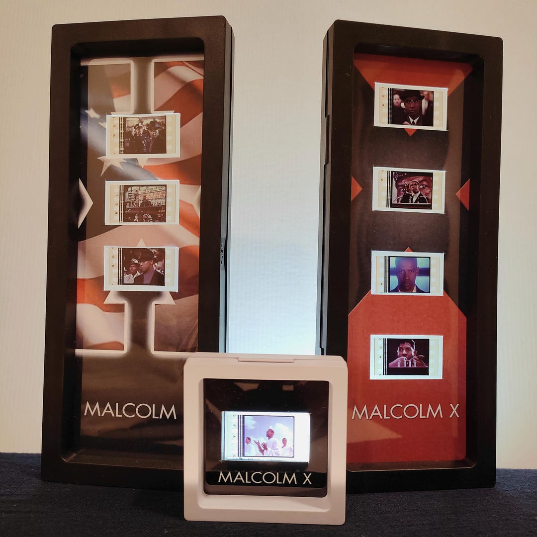 MALCOLM X -spike Lee - 1993 - Authentic 35mm Cinema Cells / Film ...