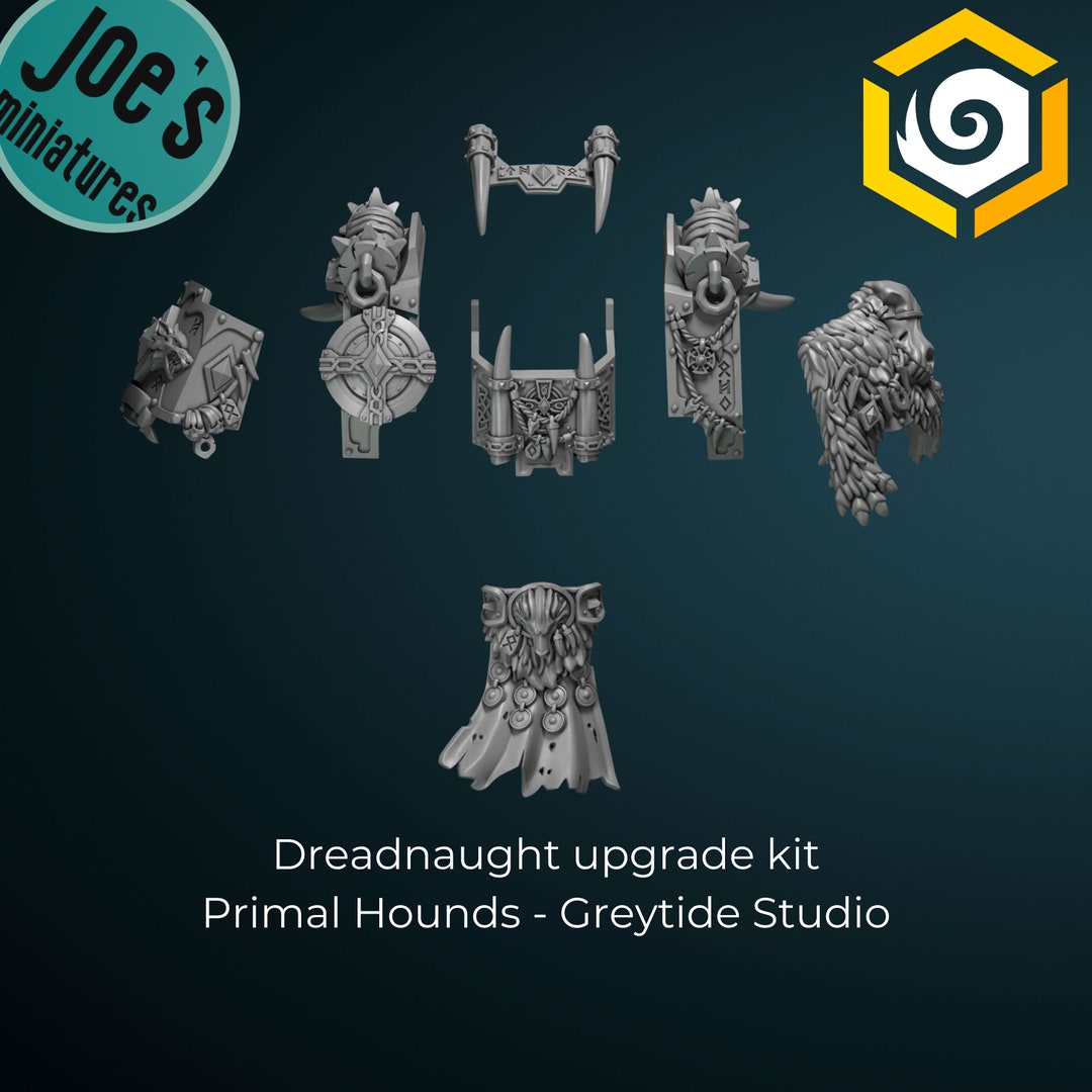 Viking Dreadnaught Armour Upgrade - Primal Hounds - Greytide Studios - Etsy