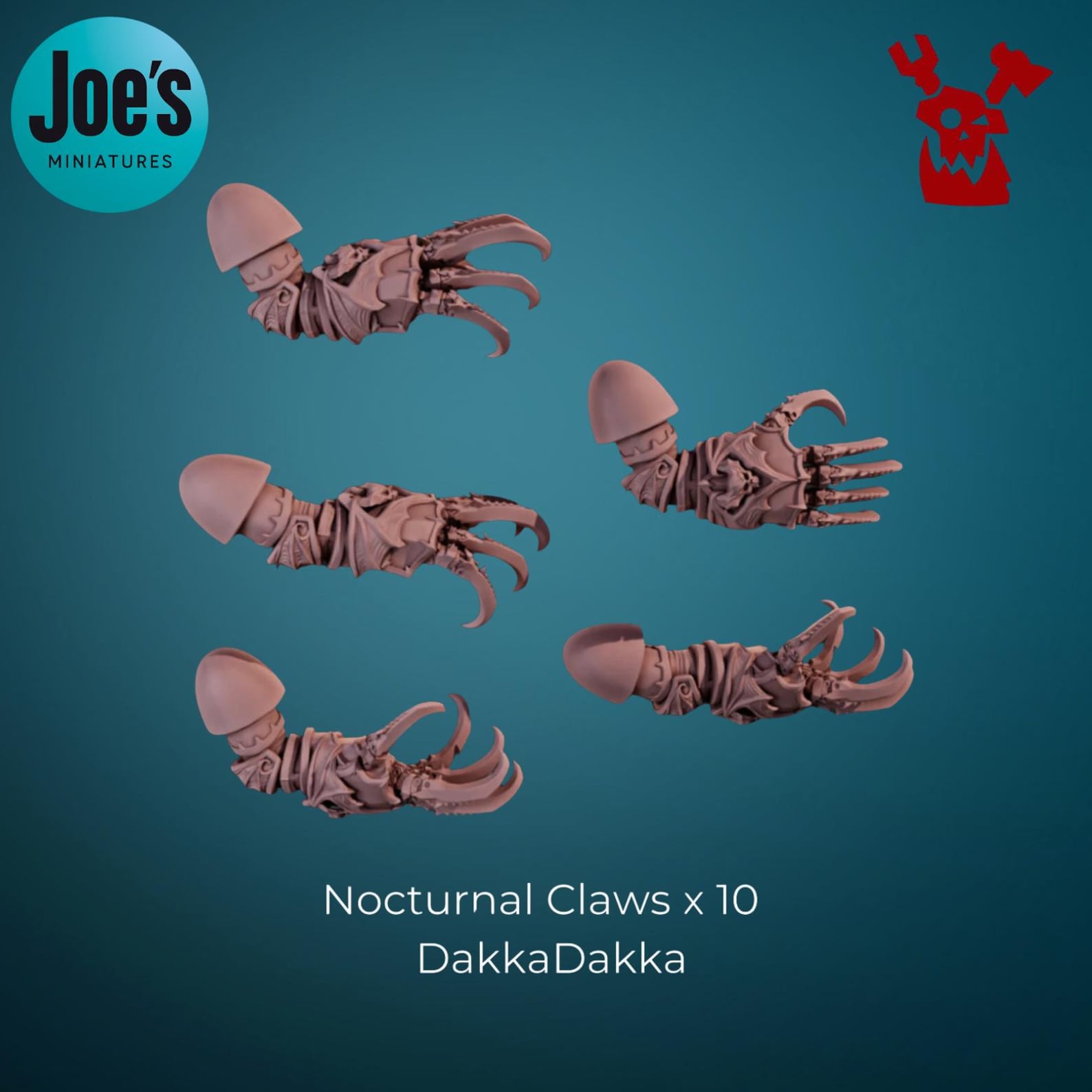 Nocturnal Claws Set 1 X 10 (5 Left 5 Right) - Dakkadakka - Etsy