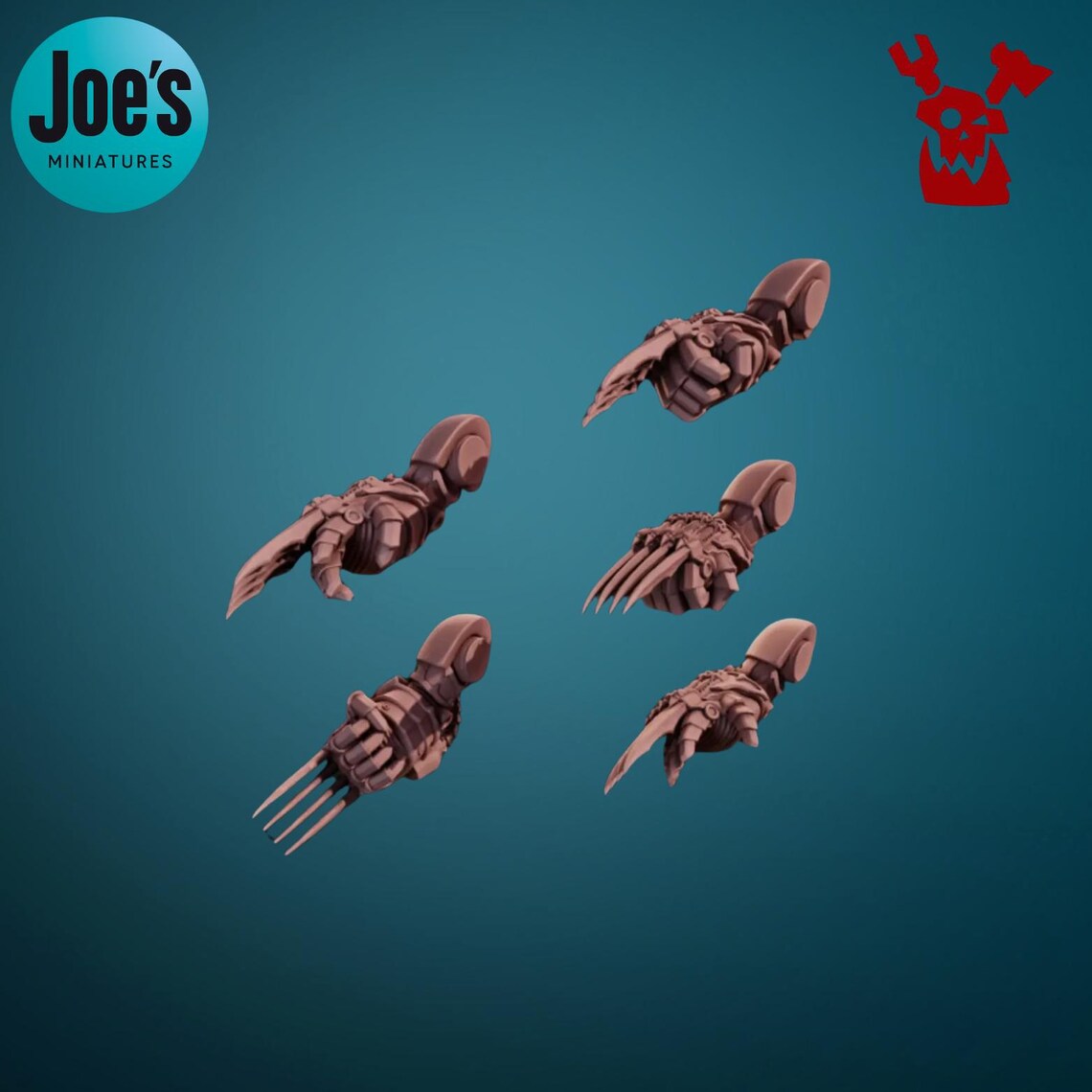 Nocturnal Claws - Set 2 X 10 (5 Left 5 Right) - Dakkadakka - Etsy