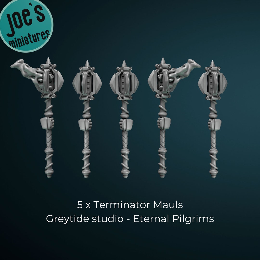 5 X Termi Power Mauls - Greytide Studio - Eternal Pilgrims Termi Pack ...