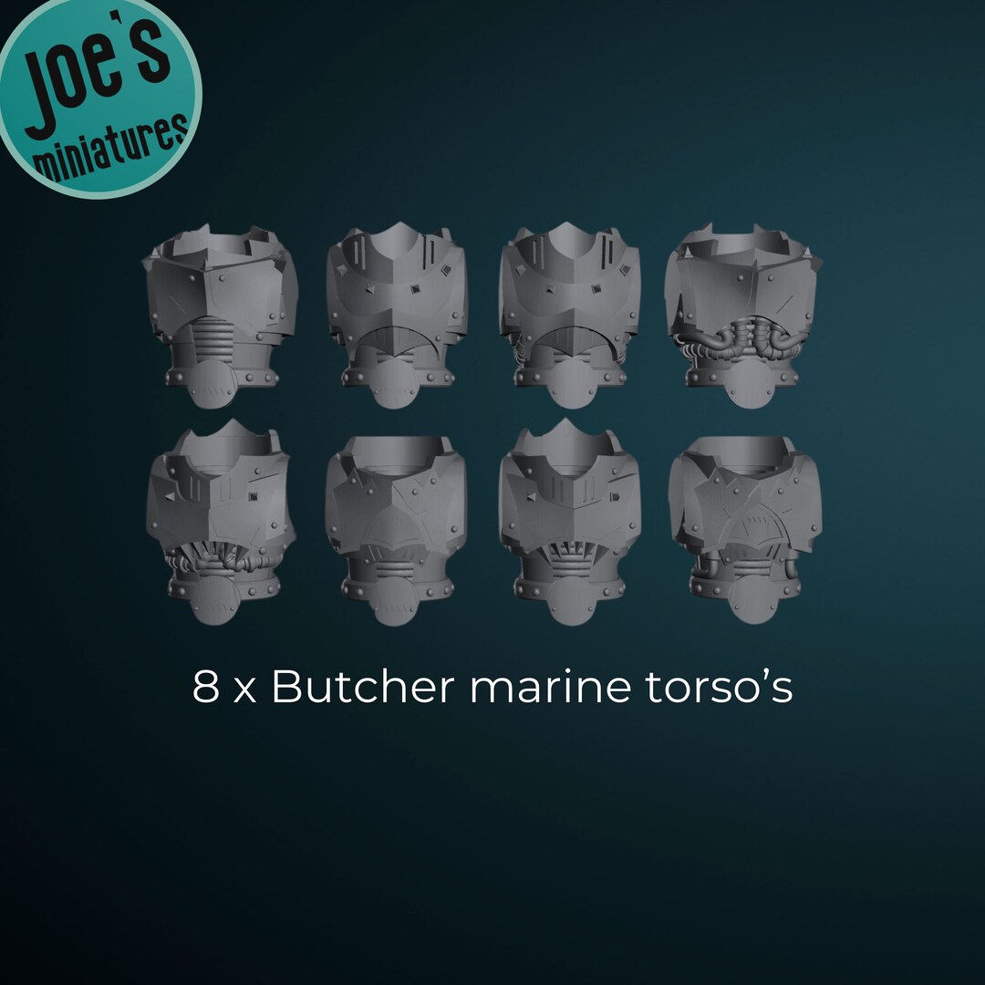 8 X Butcher Knight Torso's - Etsy