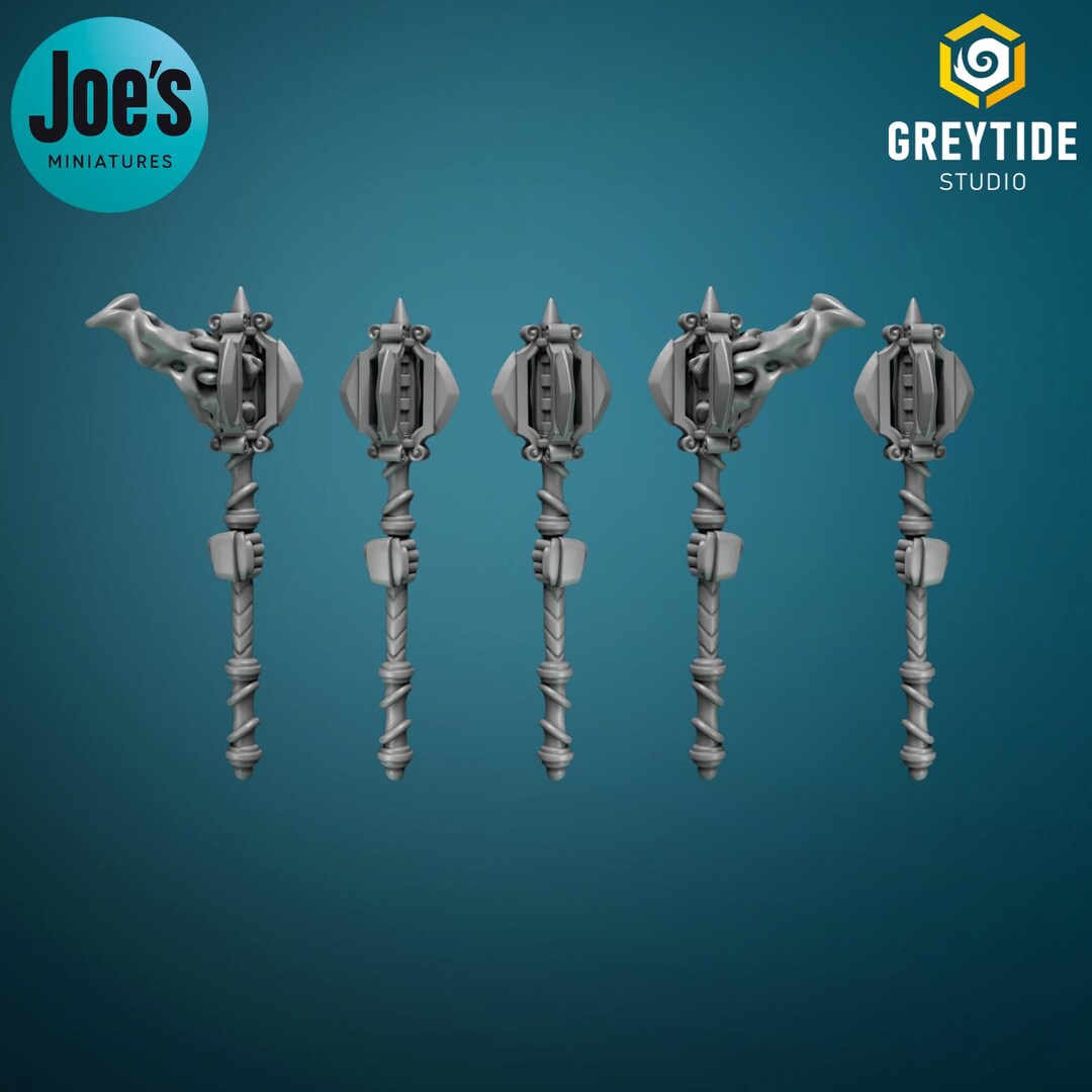 5 X Termi Power Mauls - Greytide Studio - Eternal Pilgrims Termi Pack ...
