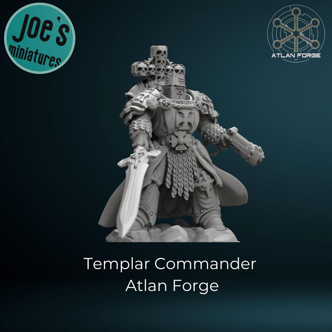 Templar Commander - Atlan Forge - Etsy