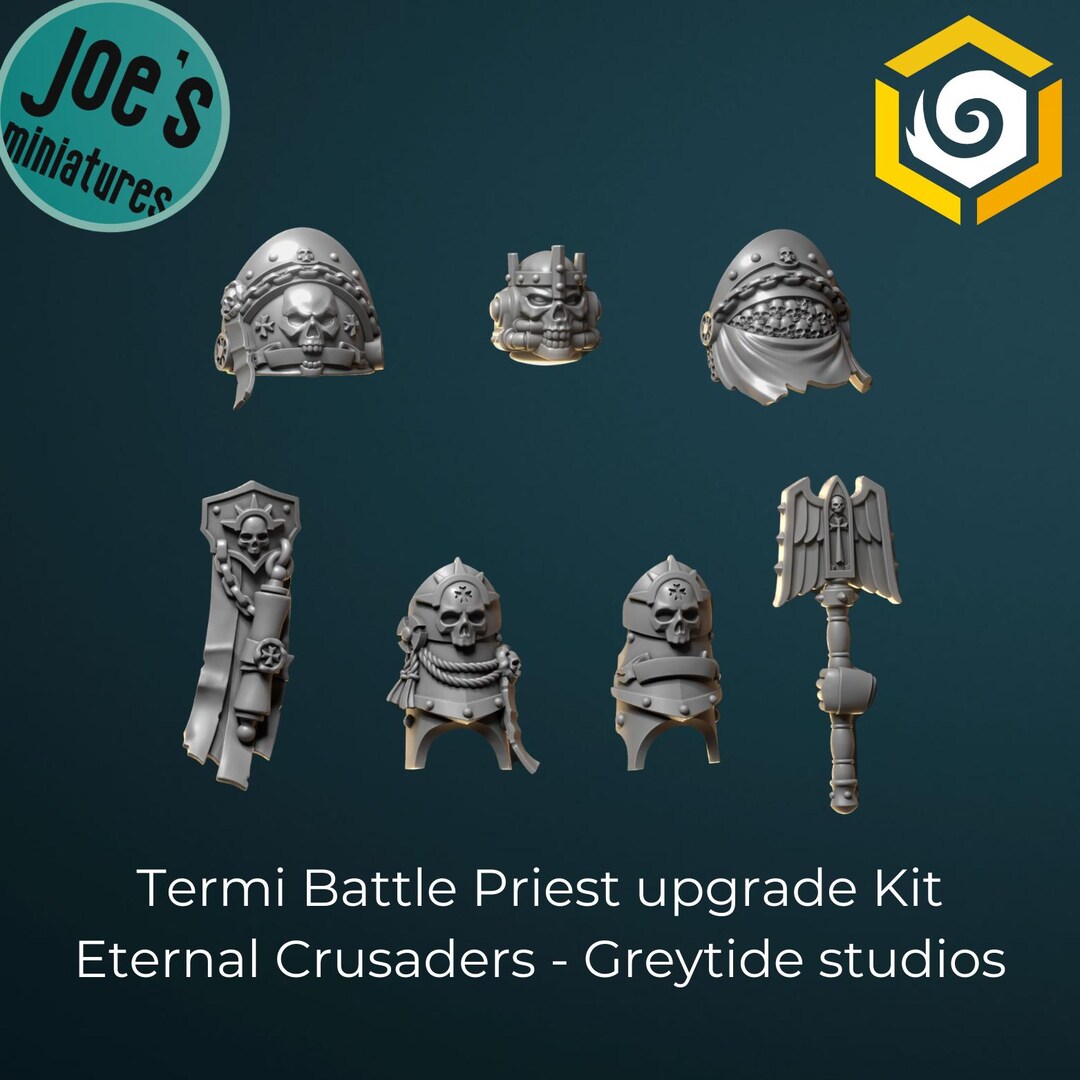 Termi Battle Priest Upgrade Kit - Eternal Crusaders - Greytide Studio ...
