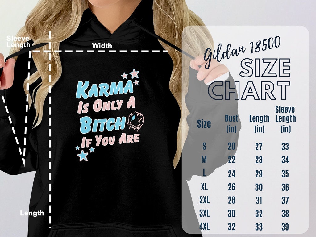Karma is Only a Bitch If You Are: Funny Bitchy Sweater, Preppy ...