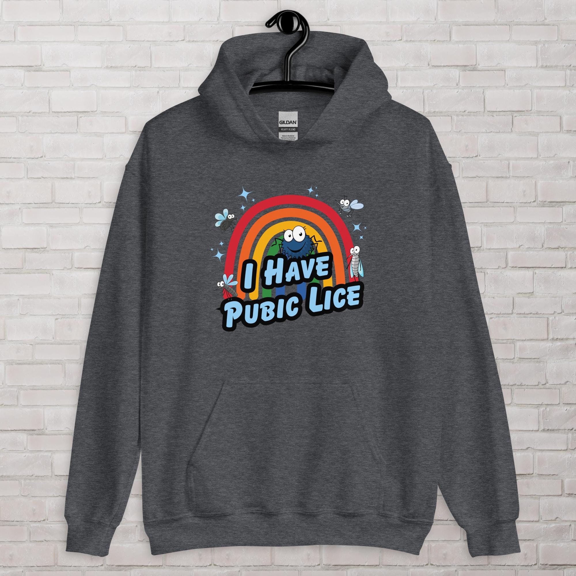 Pubic Lice Survivor: Funny, Sarcastic, and Oddly Specific Hoodie Meme ...